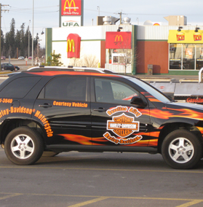 Gasoline Alley- Vehicle Wrap – Reid & Wright Advertising